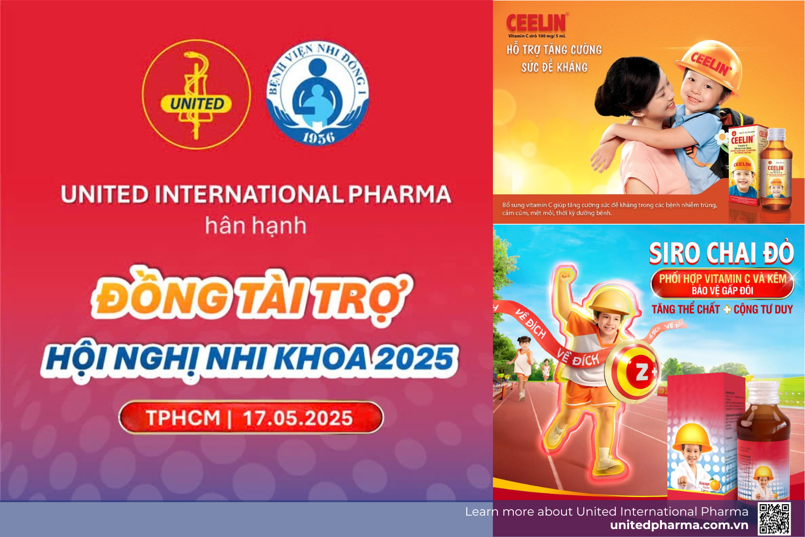 UNITED INTERNATIONAL PHARMA (UIP) ĐỒNG HÀNH CÙNG HỘI NGHỊ KHOA HỌC NHI ...